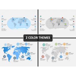 Global Offices PowerPoint and Google Slides Template - PPT Slides