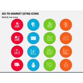 Go-To-Market (GTM) Icons for PowerPoint and Google Slides - PPT Slides