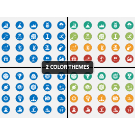 Goal Achievement Icons PowerPoint and Google Slides Template - PPT Slides