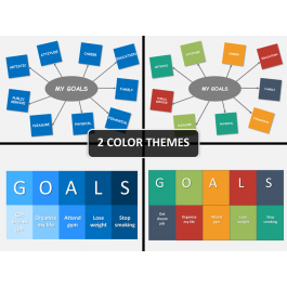 Goals Setting PowerPoint and Google Slides Template - PPT Slides