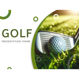 Free - Golf Presentation Theme for PowerPoint and Google Slides