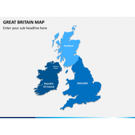 Great Britain (UK) Map for PowerPoint and Google Slides - PPT Slides