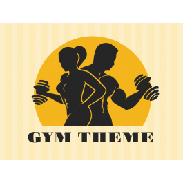 Free - Gym Presentation Theme for PowerPoint and Google Slides