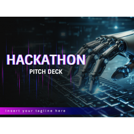 Hackathon Pitch Deck for PowerPoint and Google Slides - PPT Slides