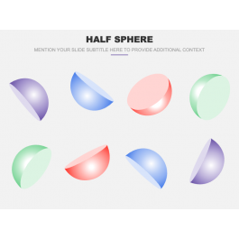 Half Sphere PowerPoint and Google Slides Template - PPT Slides