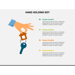Hand Holding Key for PowerPoint and Google Slides - PPT Slides