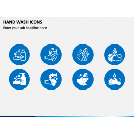 Hand Wash Icons for PowerPoint and Google Slides - PPT Slides