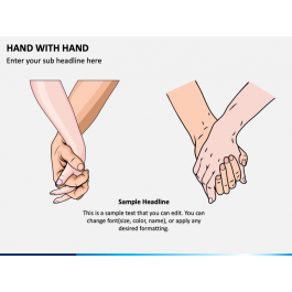 Hand With Hand for PowerPoint and Google Slides - PPT Slides