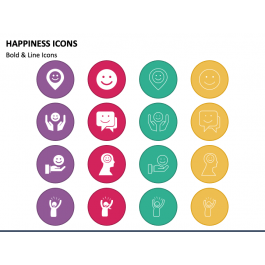 Happiness Icons for PowerPoint and Google Slides - PPT Slides