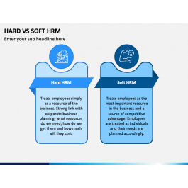 Hard Vs Soft HRM PowerPoint Template - PPT Slides