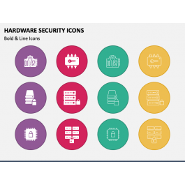 Hardware Security Icons for PowerPoint and Google Slides - PPT Slides