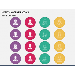 Health Worker Icons for PowerPoint and Google Slides - PPT Slides