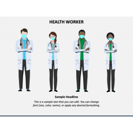 Health Worker Illustration for PowerPoint and Google Slides - PPT Slides