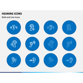 Hearing Icons for PowerPoint and Google Slides - PPT Slides