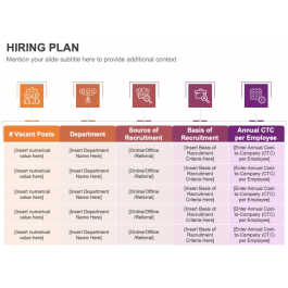 Hiring Plan PowerPoint and Google Slides Template - PPT Slides