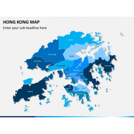 Hong Kong Map for PowerPoint and Google Slides - PPT Slides