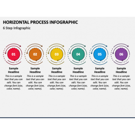 Horizontal Process Infographic PowerPoint and Google Slides Template ...