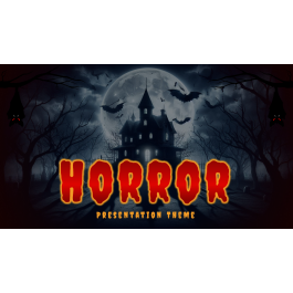 Free - Horror Presentation Theme for PowerPoint and Google Slides - PPT ...