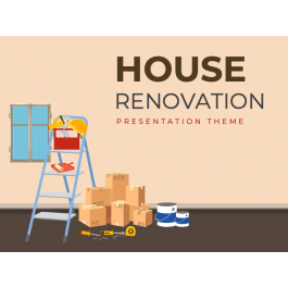 Free - House Renovation PowerPoint Template and Google Slides Theme