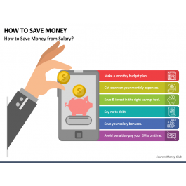 How to Save Money PowerPoint and Google Slides Template - PPT Slides