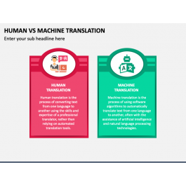 Human Vs Machine Translation PowerPoint and Google Slides Template ...