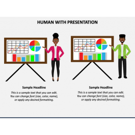 Human with Presentation for PowerPoint and Google Slides - PPT Slides