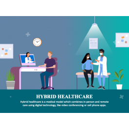 Hybrid Healthcare PowerPoint and Google Slides Template - PPT Slides