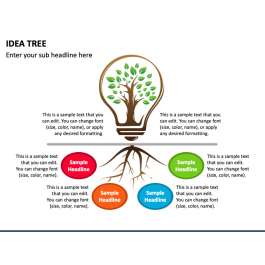 Idea Tree PowerPoint and Google Slides Template - PPT Slides