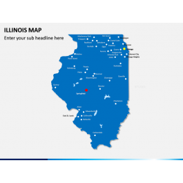 illinois Map for PowerPoint and Google Slides - PPT Slides