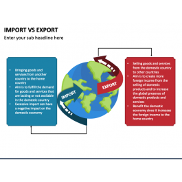 Import Vs Export PowerPoint and Google Slides Template - PPT Slides