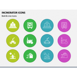 Incinerator Icons for PowerPoint and Google Slides - PPT Slides