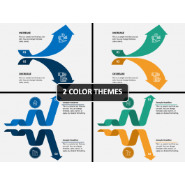 Increase and Decrease PowerPoint and Google Slides Template - PPT Slides