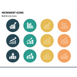 Increment Icons for PowerPoint and Google Slides - PPT Slides