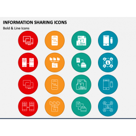 Information Sharing Icons for PowerPoint and Google Slides - PPT Slides