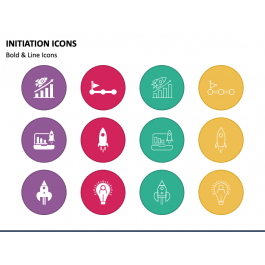 Initiation Icons for PowerPoint and Google Slides - PPT Slides