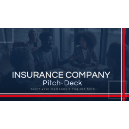 Insurance Company Pitch Deck for PowerPoint and Google Slides - PPT Slides