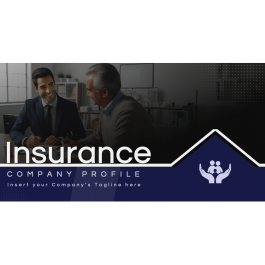 Insurance Company Profile PowerPoint and Google Slides Template - PPT ...