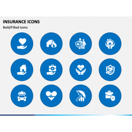Insurance Icons for PowerPoint and Google Slides - PPT Slides