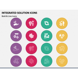 Integrated Solution Icons for PowerPoint and Google Slides - PPT Slides