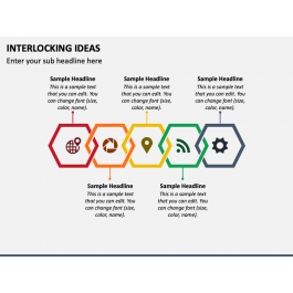 Interlocking Ideas for PowerPoint and Google Slides - PPT Slides