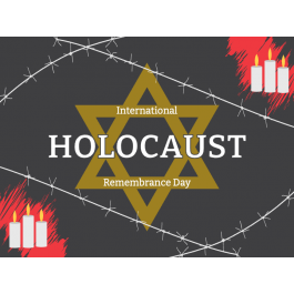 Free - International Holocaust Remembrance Day PowerPoint Template and ...