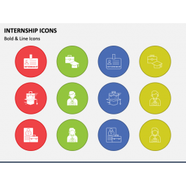 Internship Icons for PowerPoint and Google Slides - PPT Slides
