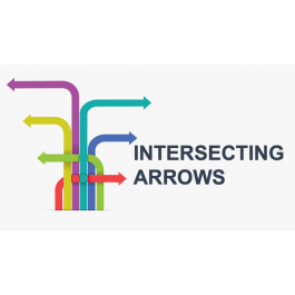 Intersecting Arrows for PowerPoint and Google Slides - PPT Slides
