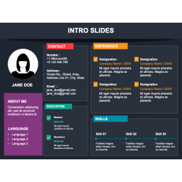 Intro Slides for PowerPoint and Google Slides - PPT Slides