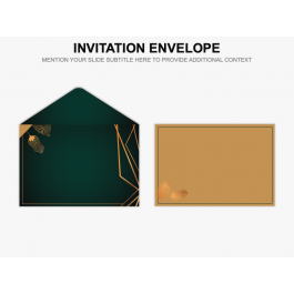 Invitation Envelope for PowerPoint and Google Slides - PPT Slides