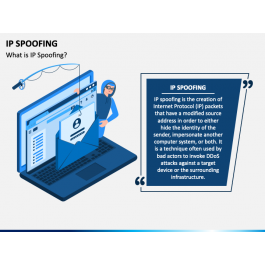 IP Spoofing PowerPoint and Google Slides Template - PPT Slides
