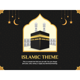 Free - Islamic Presentation Theme for PowerPoint and Google Slides