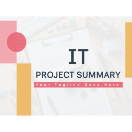 IT Project Summary PowerPoint and Google Slides Template - PPT Slides