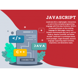 JavaScript PowerPoint and Google Slides Template - PPT Slides