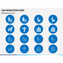 Job Promotion Icons for PowerPoint and Google Slides - PPT Slides